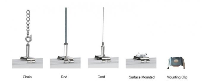 Continuous Row 95CRI 3000mm Linear LED Light Fixture Exterior